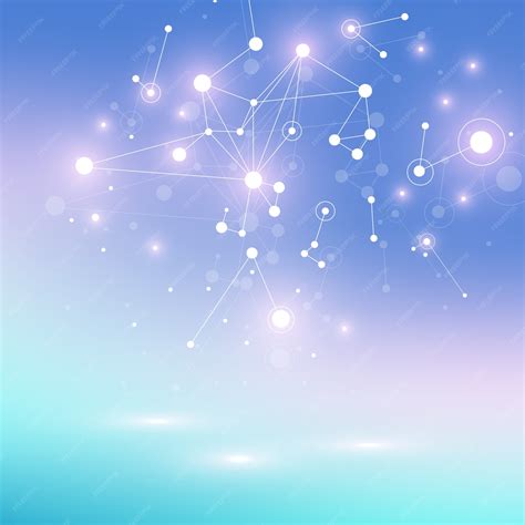 Premium Vector Graphic Abstract Background Communication Big Digital Data Visualization