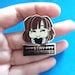 Frisk Undertale Hard Enamel Pins Stay Determined Etsy