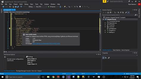 02 client side dependencies with npm package json youtube