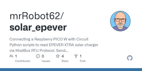 GitHub MrRobot62 Solar Epever Connecting A Raspberry PICO W With Circuit Python Scripts To