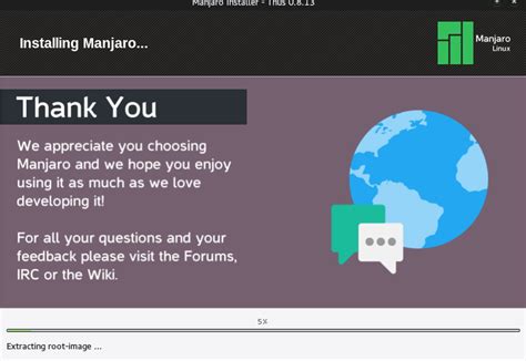 manjaro installing unixmen