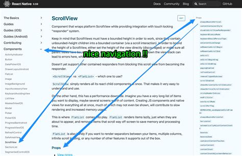 Collapsible Sidebar On Page Navigation Issue Facebook React Native Website Github