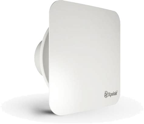 Xpelair Simply Silent Contour C6ts 6 Square Extractor Fan Timer