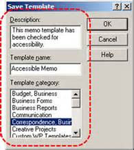 Authoring Techniques For Accessible Office Documents Corel Wordperfect