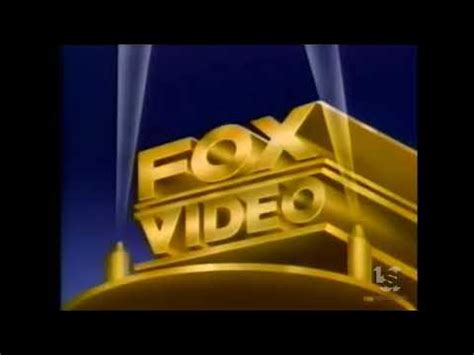 Fox Video 1991 Youtube