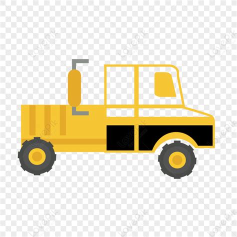 큰 트랙터 벡터 재료기계적사용기계장치 Png 일러스트 무료 다운로드 Lovepik