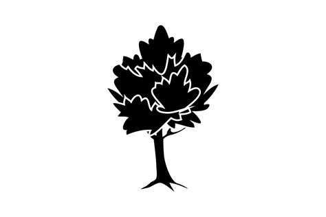 Tree Icon Nature Organic Black Icon Graphic By Fadhiesstudio Creative Fabrica