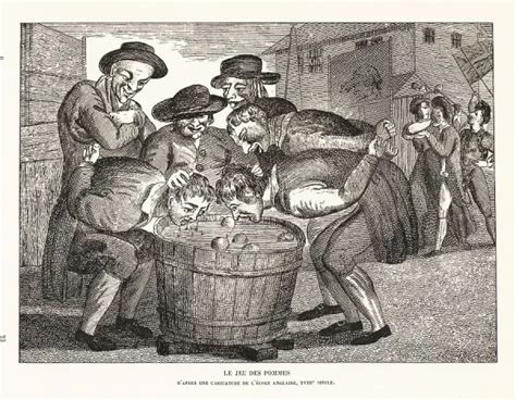 Peasants Ducking For Apples In A Barrel Our Beautiful Wall Art And Photo Ts Include Framed