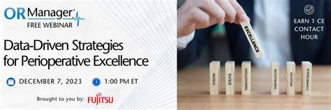 [free Webinar] Data Driven Strategies For Perioperative Excellence Or