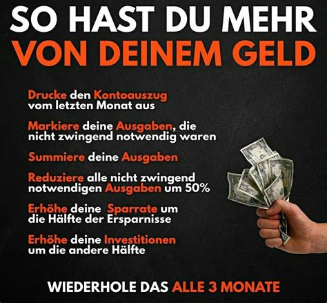 So Hast Du Mehr Von Deinem Geld Artofit