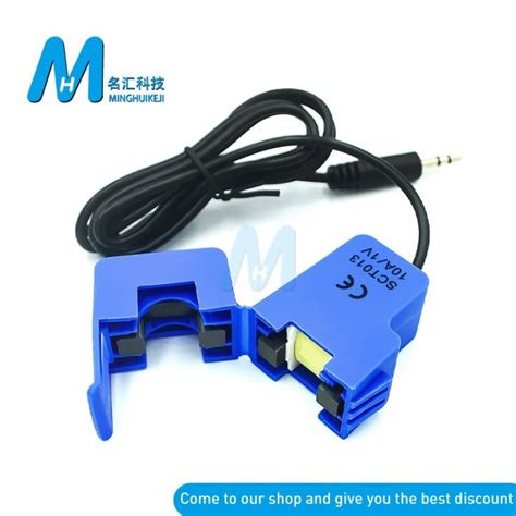 Sct013 0 100 Non Invasive Ac Open Close Current Sensor Split Core Current Transformer Sct 013