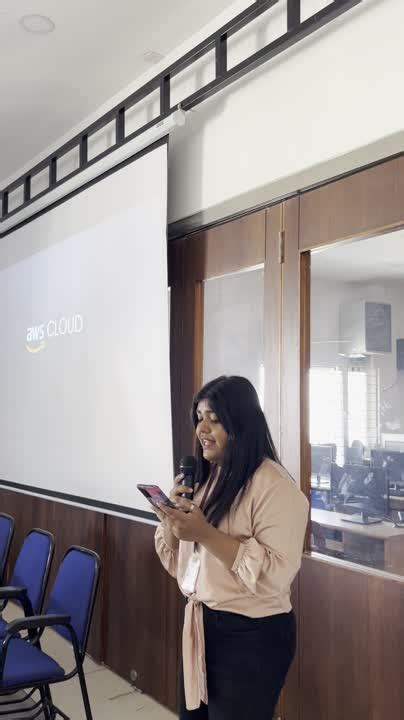 ashwitha sajeev on linkedin throwback to the aws workshop st teresa s