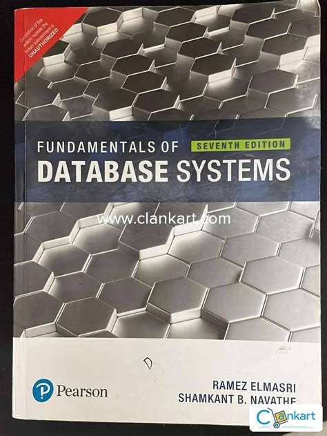 buy fundamentals of database systems book in good condition at