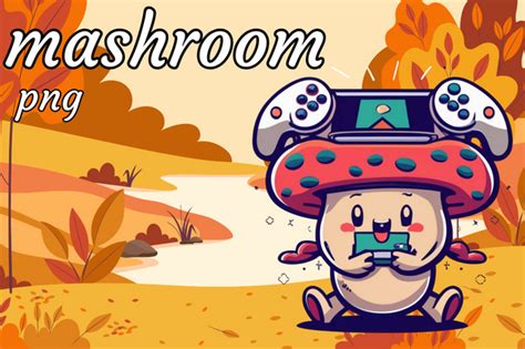 Mushroom Graphic By Graphics Xt · Creative Fabrica