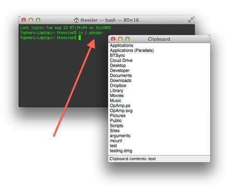 How To Pipe Command Output To The Clipboard In Os X Cnet