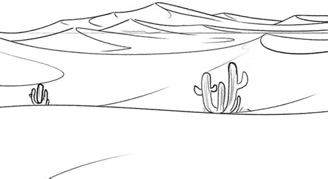 Desert Drawing 101 A 4 Step Guide For Beginners