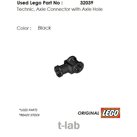 U USED PART Original Lego Parts Technic Axle Connector With Axle Hole Shopee Malaysia