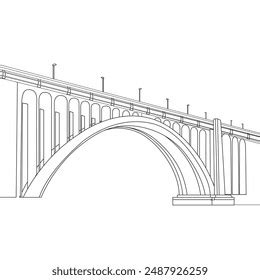 Arch Bridge Drawings Images Stock Photos D Objects Vectors Shutterstock