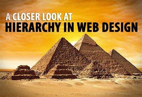 A Closer Look At Hierarchy In Web Design