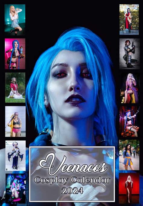 2024 Veenacos Cosplay Calendar Preorder On Storenvy