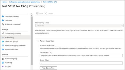 Microsoft Entra Id Scim Client For Cloud Authentication Service Rsa Ready Implementation