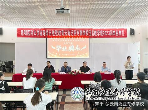 昆明医科大学继续教育云南泛亚专修学校玉溪教学班2023届专科本科毕业典礼 知乎