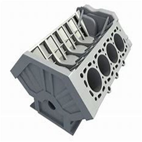 Customized Aluminum Auto Engine Block Parts Sand Casting Process With A356 China Machinery