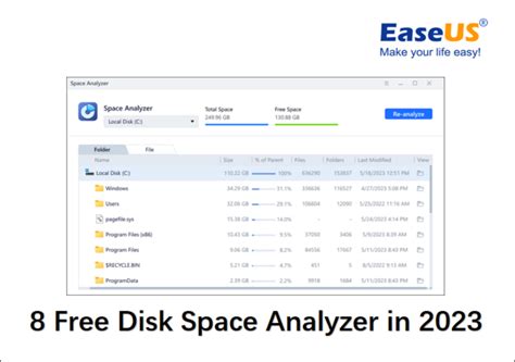 Top 8 Best Free Disk Space Analyzer For Windows 11 Top 8 Best Free Disk Space Analyzer For Windows 11