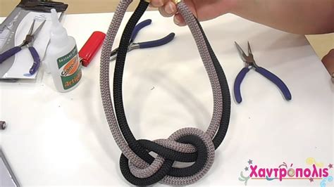 Ορειβατικό Κορδόνι Πώς φτιάχνουμε ένα απλό κολιέ Youtube