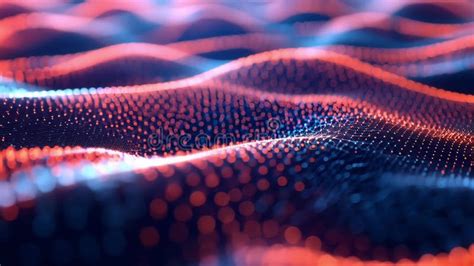 Abstract Visualization Of Dynamic Digital Waves Stock Video Video Of Data Patterns 363320753