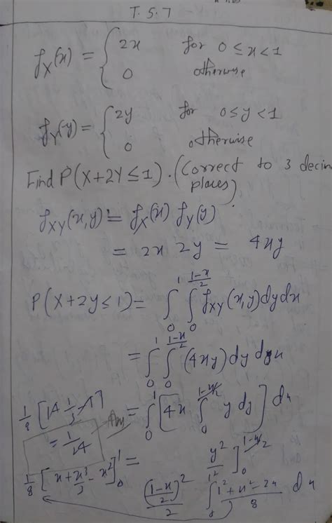 Joint Density LECTURE NOTES Matheamtics T Gd Duido Beo L Sud FRut For Any Tandon