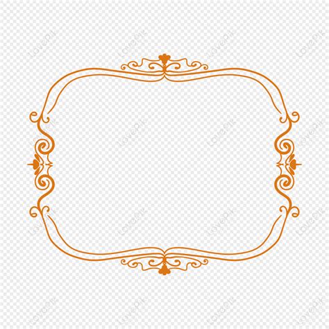 Classical Pattern Border Side Border Material Free Free Png And