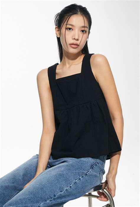 [리오더]베이비돌 나시 블라우스 Bne701g Re Miwbne90qg 미쏘