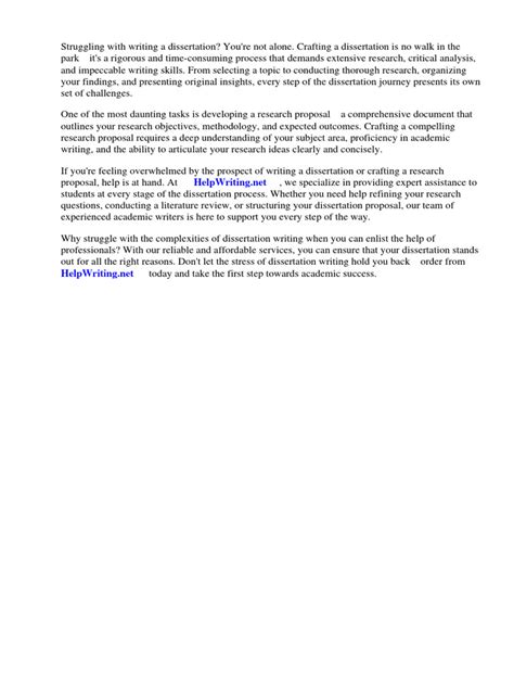 Research Proposal Dissertation Example Pdf Thesis Essays
