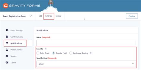 how to create an event registration form with gravity forms