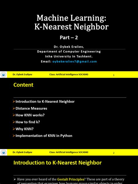 82 Machine Learning K Nearest Neighbor Pdf Norm Mathematics Distance