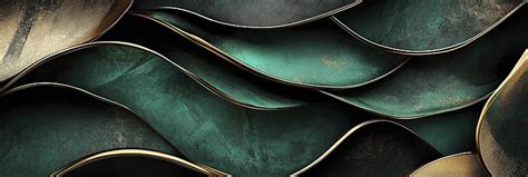금색과 에메랄드 배경의 반짝이는 추상 물결 모양 추상적인 모양 금 배경 일러스트 및 사진 무료 다운로드 Pngtree