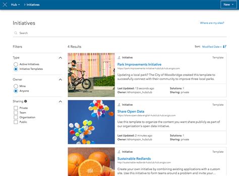 How To Create Templates Of Your ArcGIS Hub Initiatives