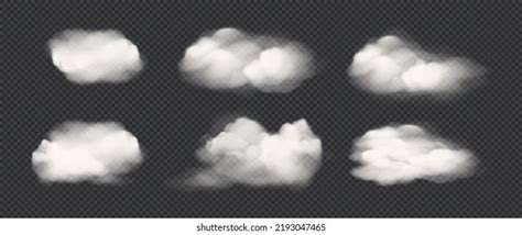투명한 배경에서 실제로 격리된 클라우드 사실적으로 스톡 벡터로열티 프리 2193047465 Shutterstock