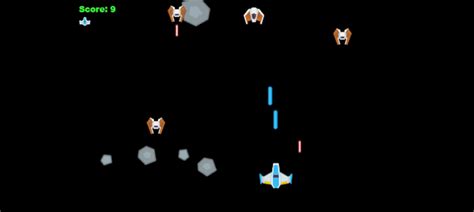 Space Shooter Game In Typescript Using Phaser With Source Code Source