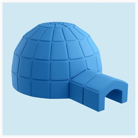 Igloo 3d Model 3d Model Turbosquid 2036778