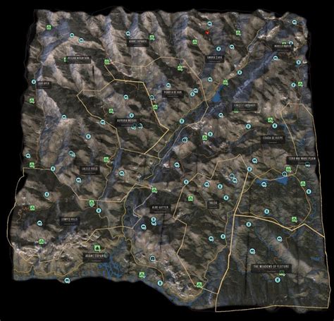 Way Of The Hunter Fully Revealed Maps Transylvania Nez Perce Valley