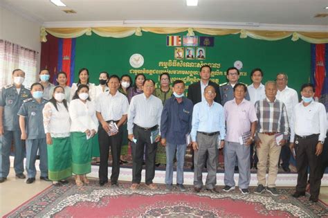 មន្ត្រីជាន់ខ្ពស់ក្រសួងសេដ្ឋកិច្ច និងអភិបាលខេត្តកំពង់ចាម៖ រដ្ឋាភិបាល និងពលរដ្ឋ