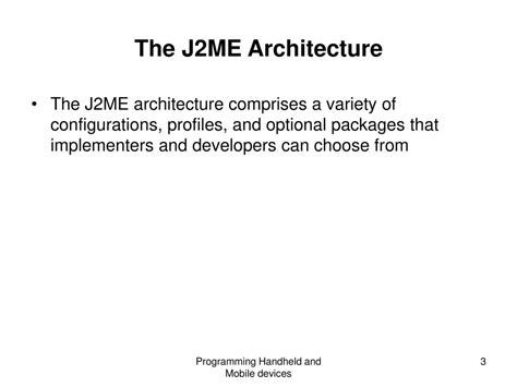 Programming Of Handheld And Mobile Devices Ppt Download