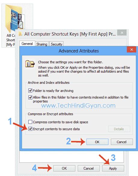 Windows Encrypt Contents To Secure Data Greyed Out Jasseeker