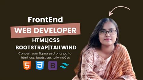 Be Your Frontend Web Developer With Html Css Boostrap By Pinki