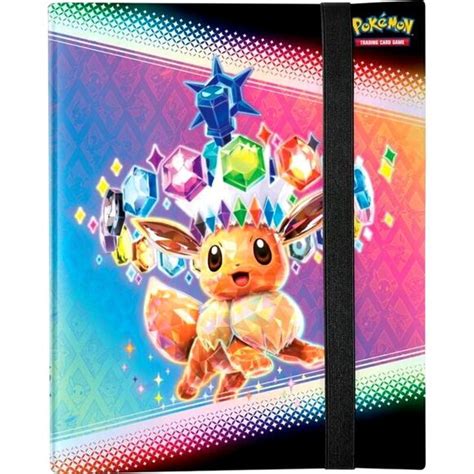 Pokemon Accessories Pokmon Prismatic Evolutions Eevee Binder Collection Binder Only New 225