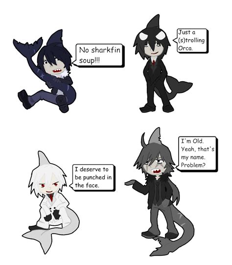 Chibi Sharks By Ginokami On DeviantArt