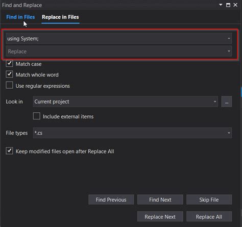 C To Global Using Directive Refactoring Stack Overflow