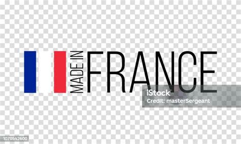 프랑스에서 만든 프랑스 국기 색상에 투명 배경 사각형 벡터 로고 가격에 대한 스톡 벡터 아트 및 기타 이미지 가격 고급